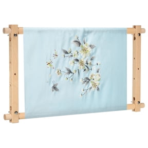 Frank A. Edmunds Sit-On Needlework Frame- Quilting, Embroidery Scroll ...