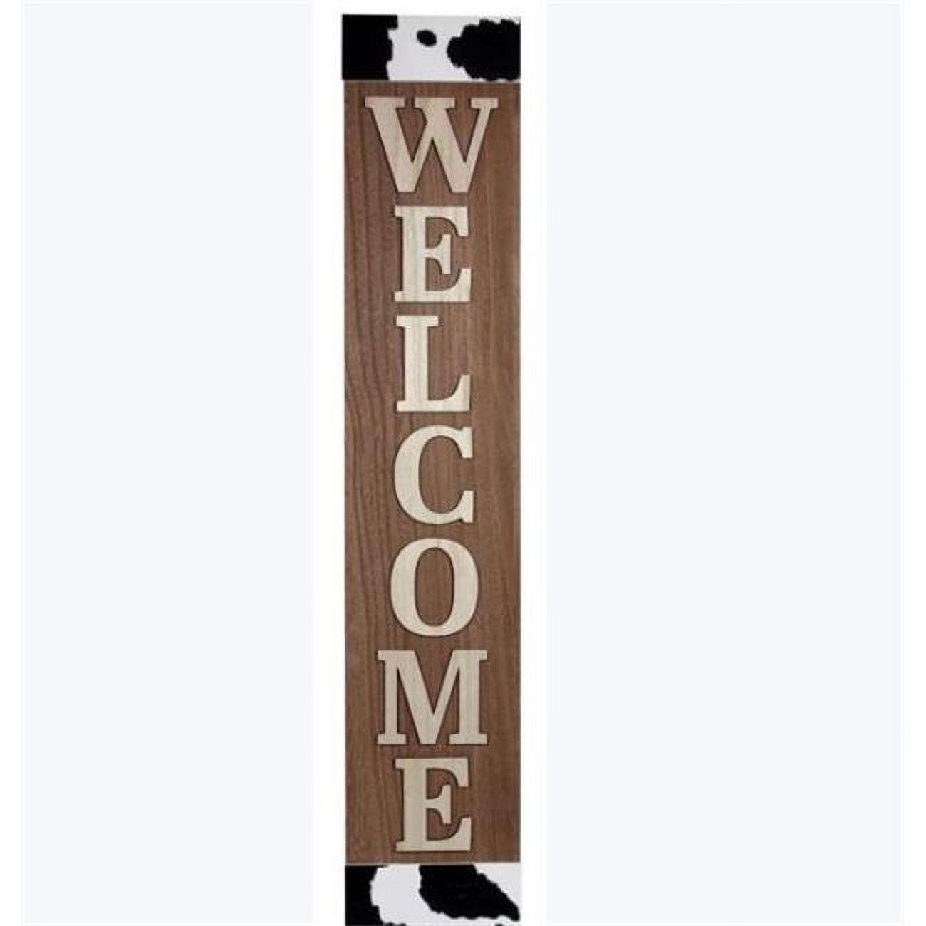 Wood New Country Door Leaner with Raised Letters - Walmart.com