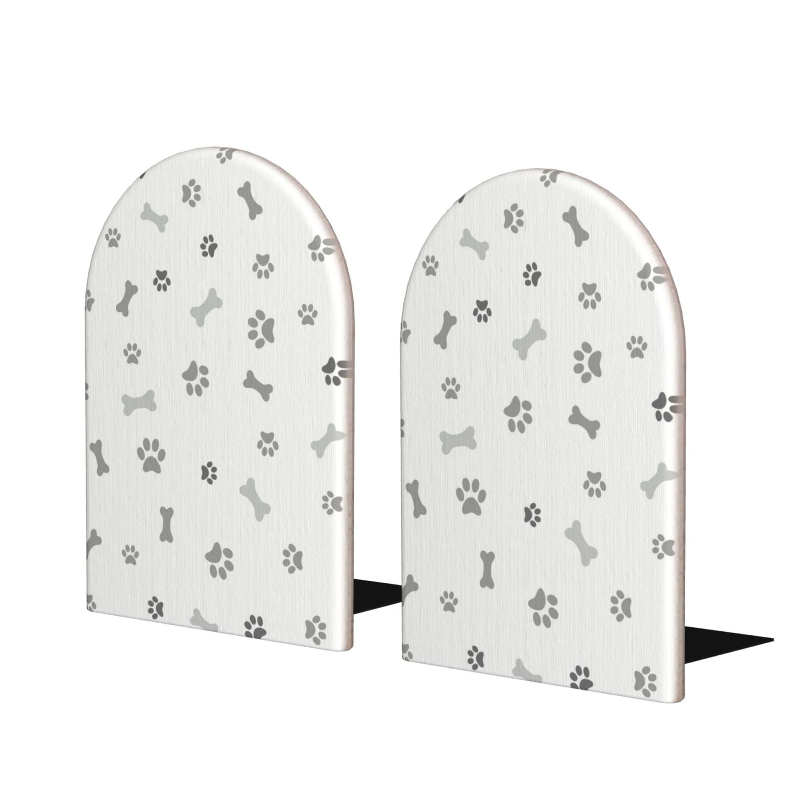 Wood Non-Skid Bookend For Shelves Heavy Duty Book Stand For Cds ...