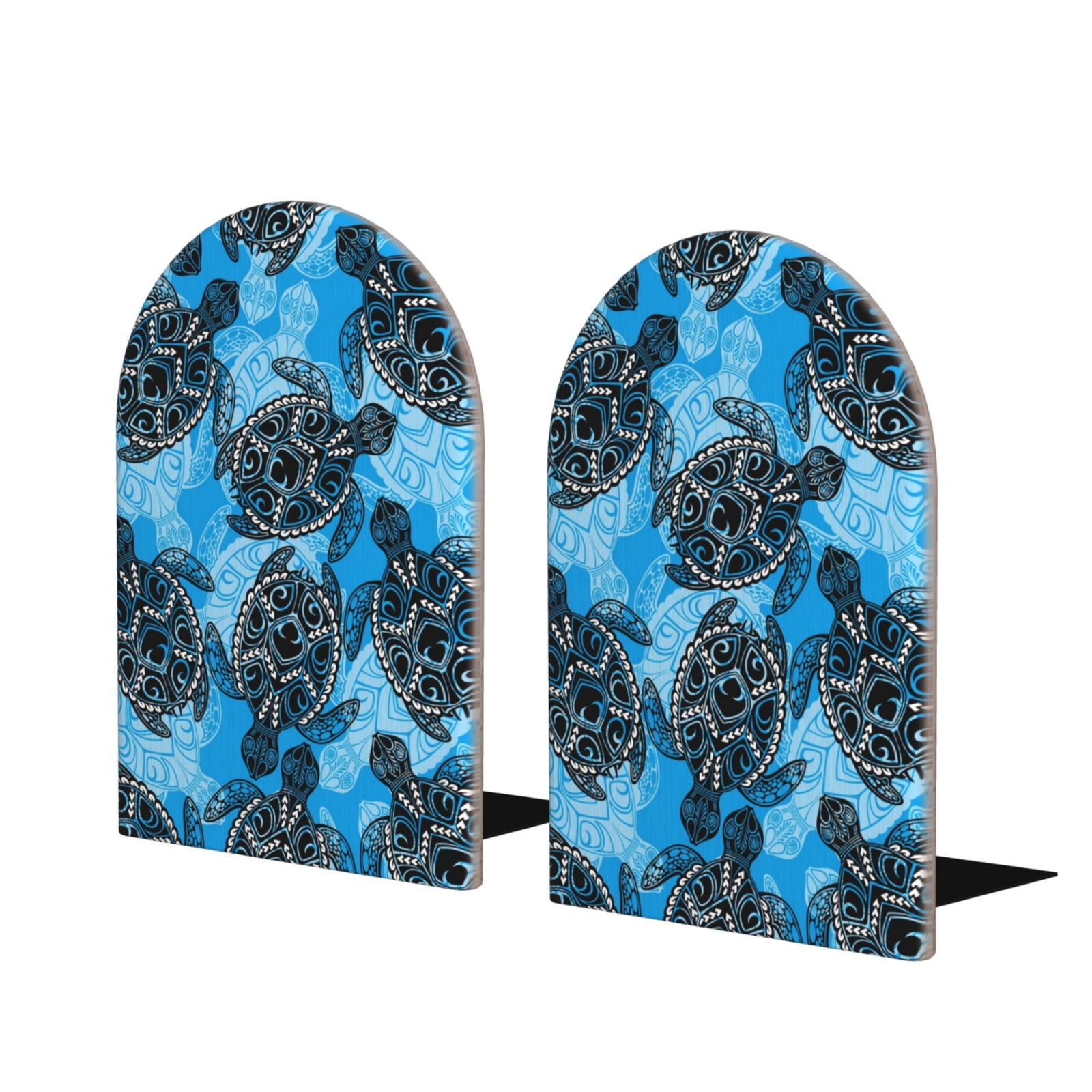 Wood Non-Skid Bookend For Shelves Heavy Duty Book Stand For Cds ...