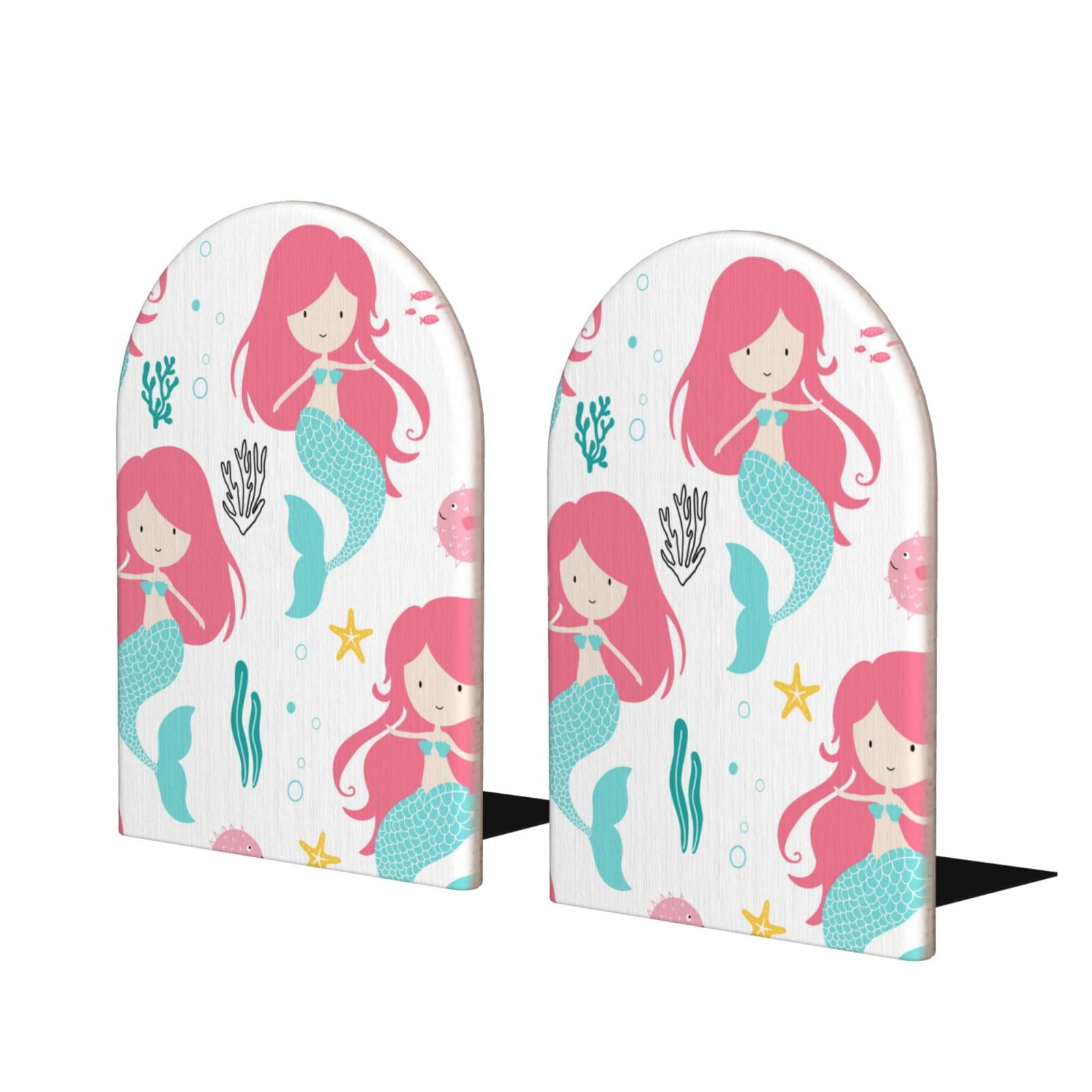 Wood Non-Skid Bookend For Shelves Heavy Duty Book Stand For Cds ...