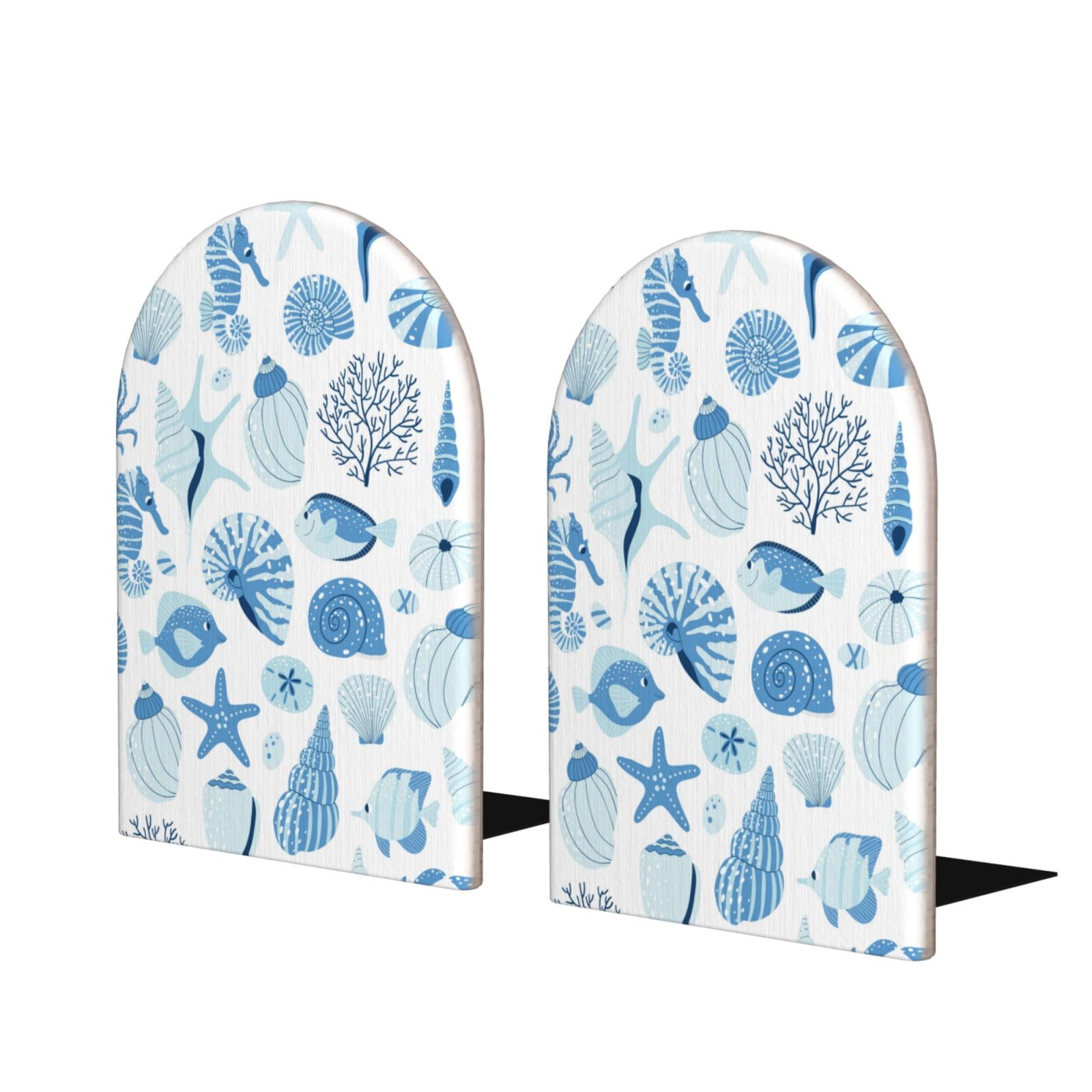 Wood Non-Skid Bookend For Shelves Heavy Duty Book Stand For Cds ...