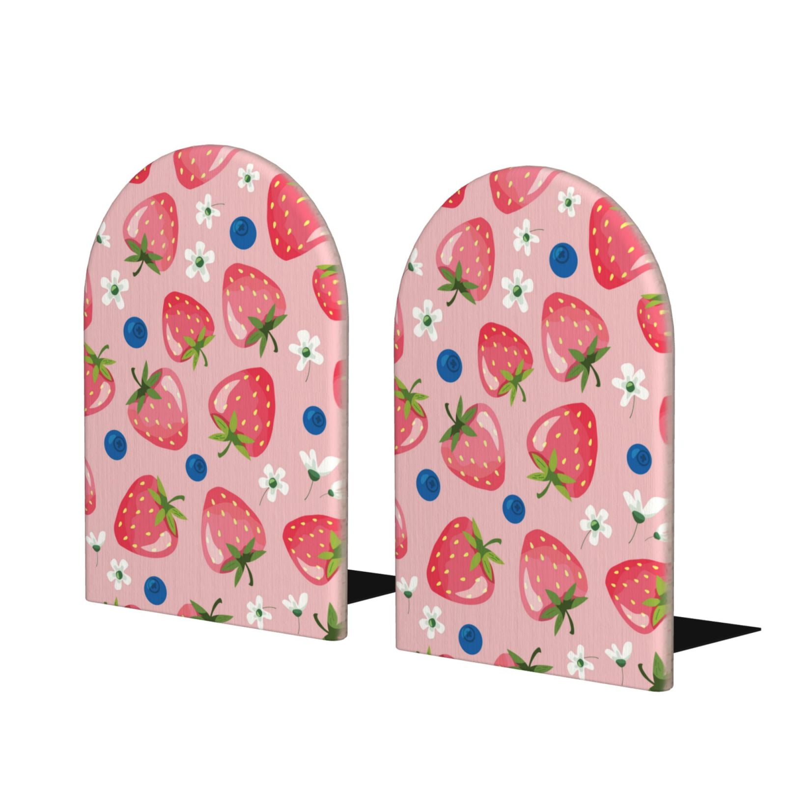 Wood Non-Skid Bookend For Shelves Heavy Duty Book Stand For Cds ...