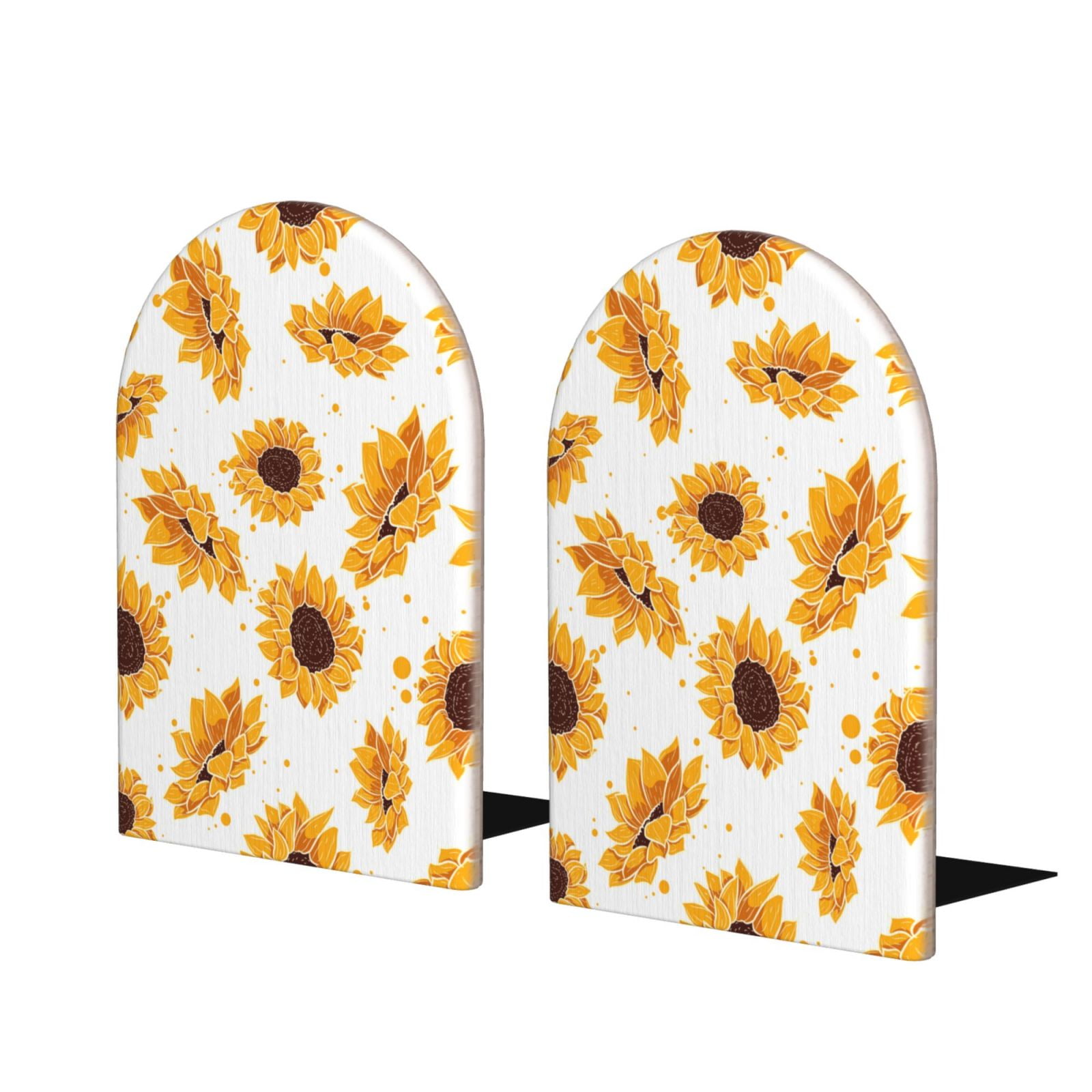 Wood Non-Skid Bookend For Shelves Heavy Duty Book Stand For Cds ...