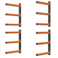 Wood Organizer Lumber Storage Rack Lumber Organizer with 3-Level, Heavy ...