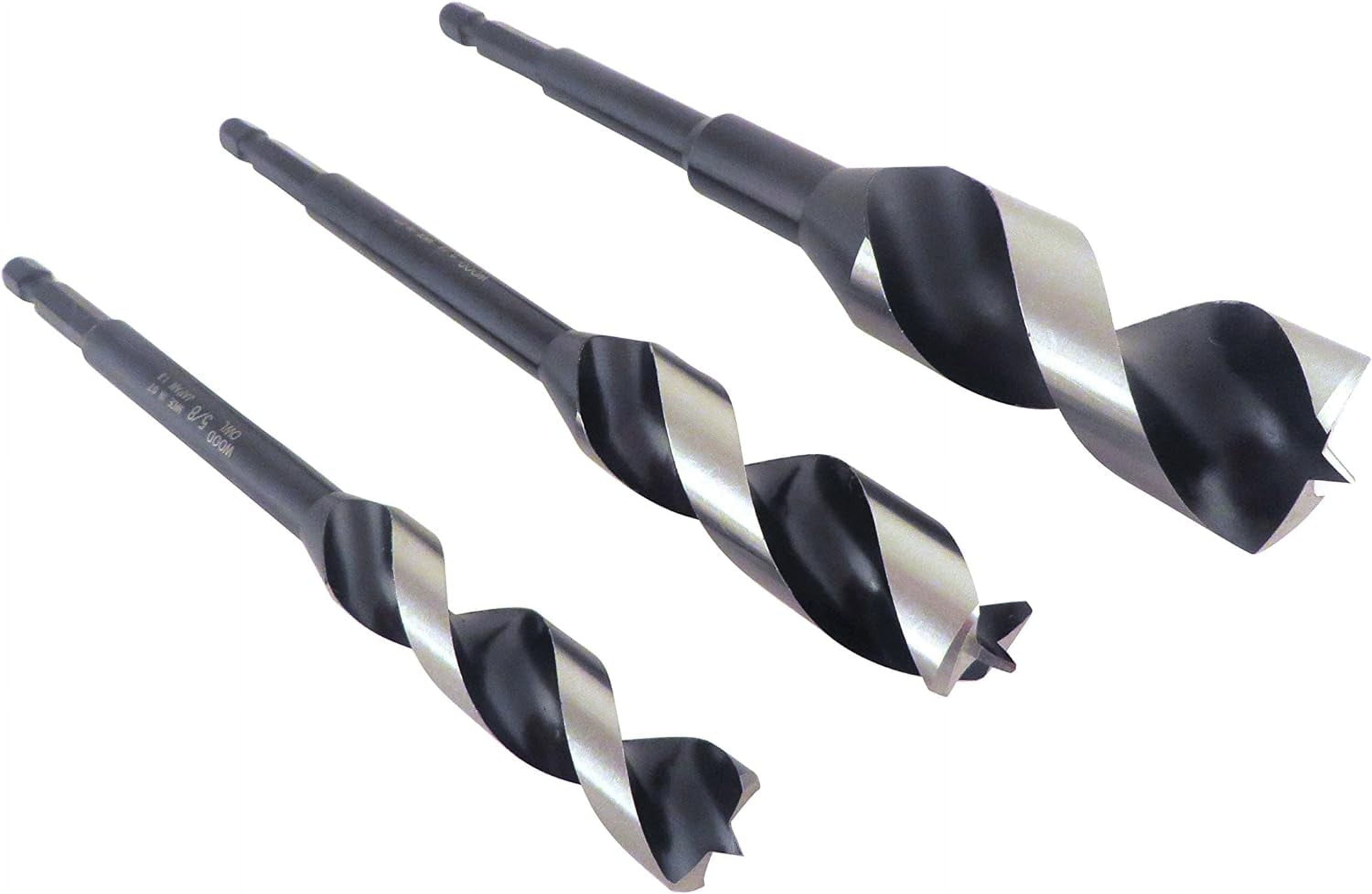 Wood Owl 00707 3 Piece Set OverDrive Fast Boring Ultra Smooth Auger ...