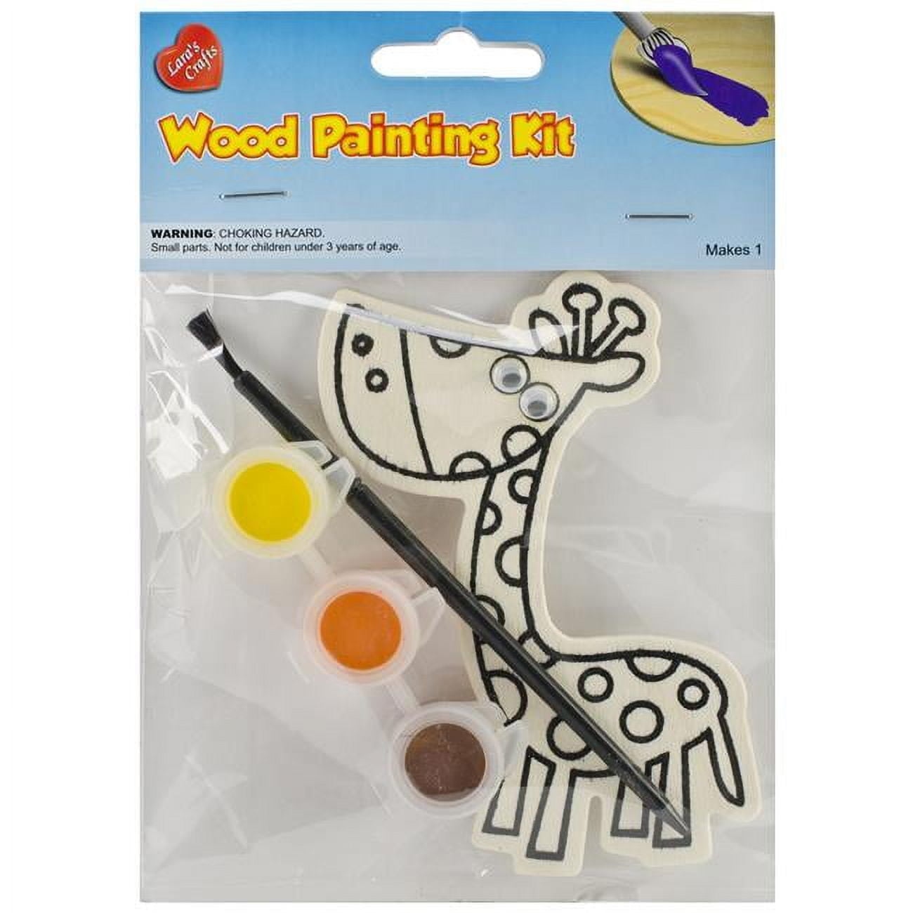 Wood Painting Kit-Giraffe - Walmart.com