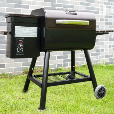 KingChii Digital 456 SQ.IN Auto Temperature Control Wood Pellet Grill ...