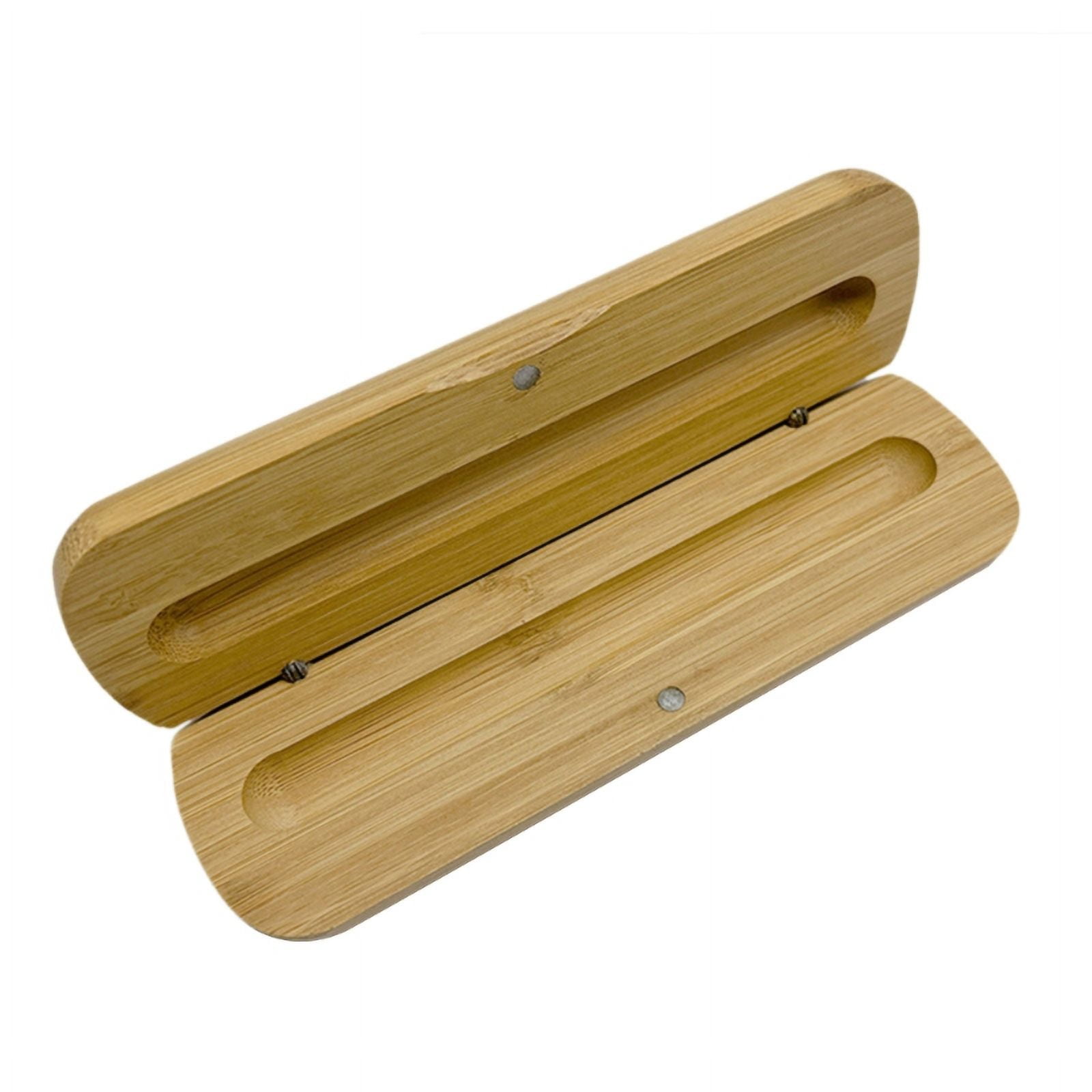 Wood Pen Display Box Pen Presentation Case with Lid Pen Collection Case ...