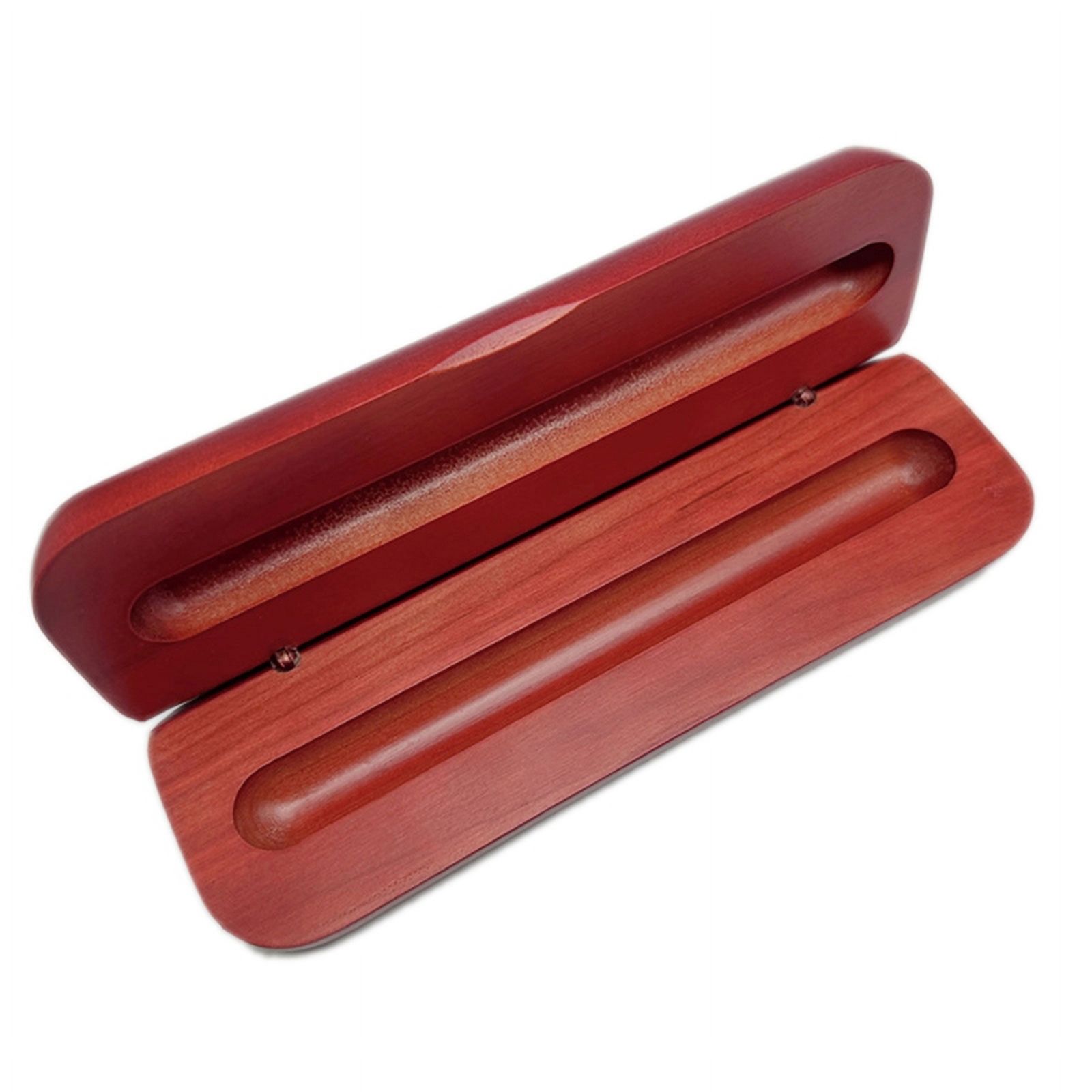 Wood Pen Display Box Pen Presentation Case with Lid Pen Collection Case ...