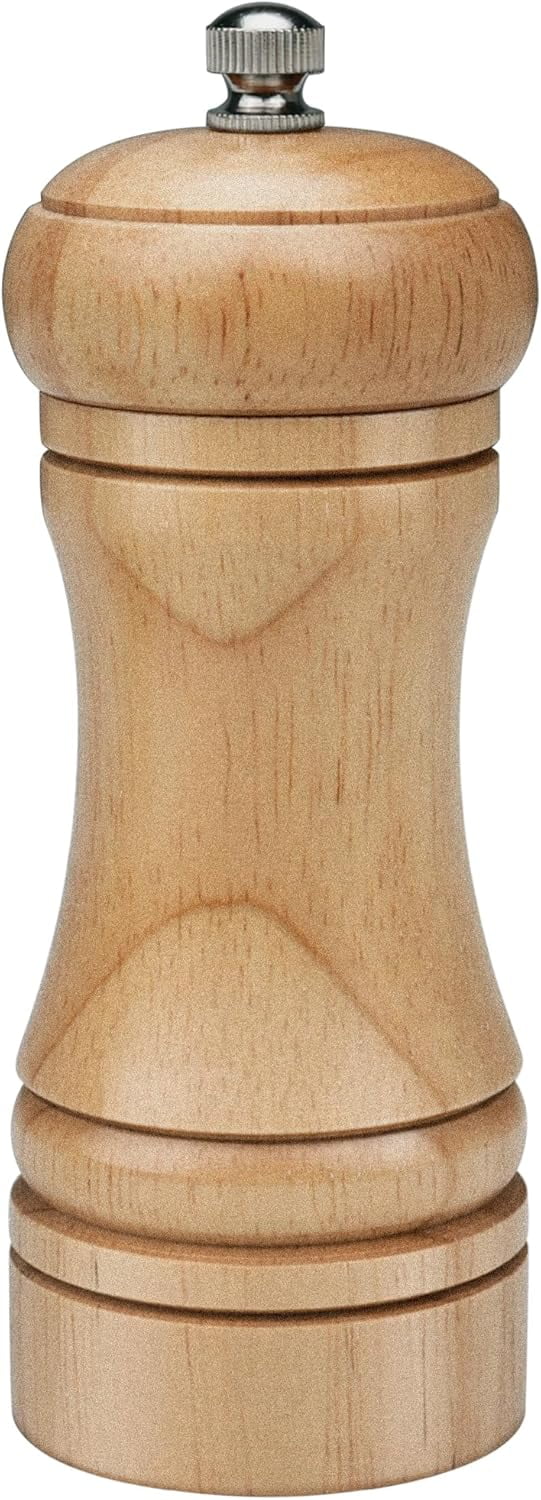 Wood Pepper Grinder Pepper Mill,Adjustable Coarseness 8 Inch Wooden ...