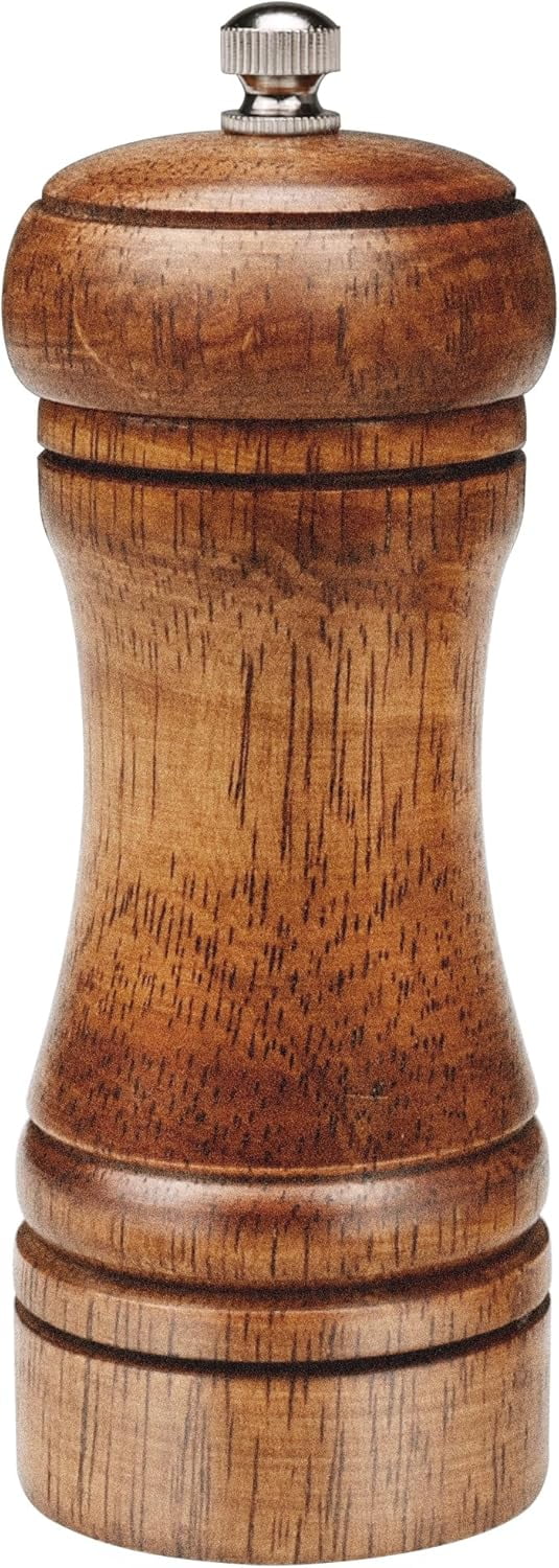 Wood Pepper Grinder Pepper Mill,Adjustable Coarseness 8 Inch Wooden ...