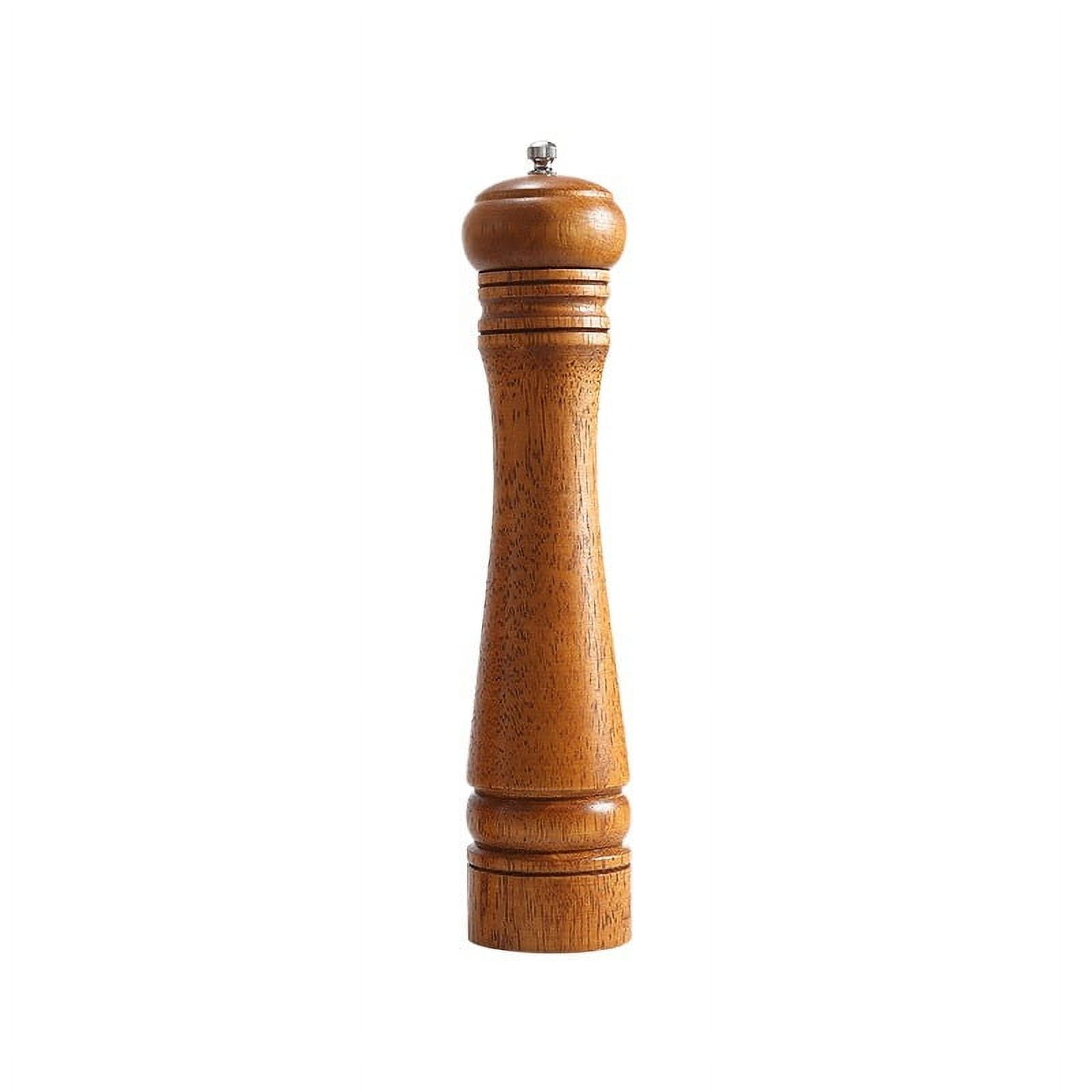 Wood Pepper Grinder Pepper Mill,Adjustable Coarseness Wooden Peppermill ...