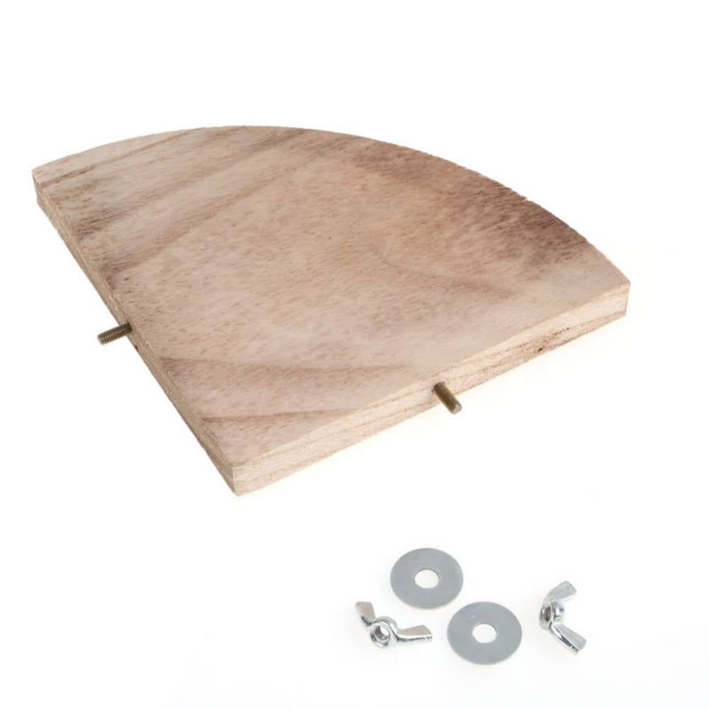 Wood Perch Bird Platform Parrot Stand Playground Cage Accessories for ...