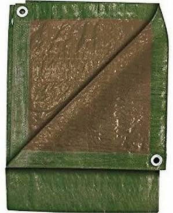 Wood Pile Tarp, Green/Brown, 4 x 18-Ft. - Quantity 1 - Walmart.com