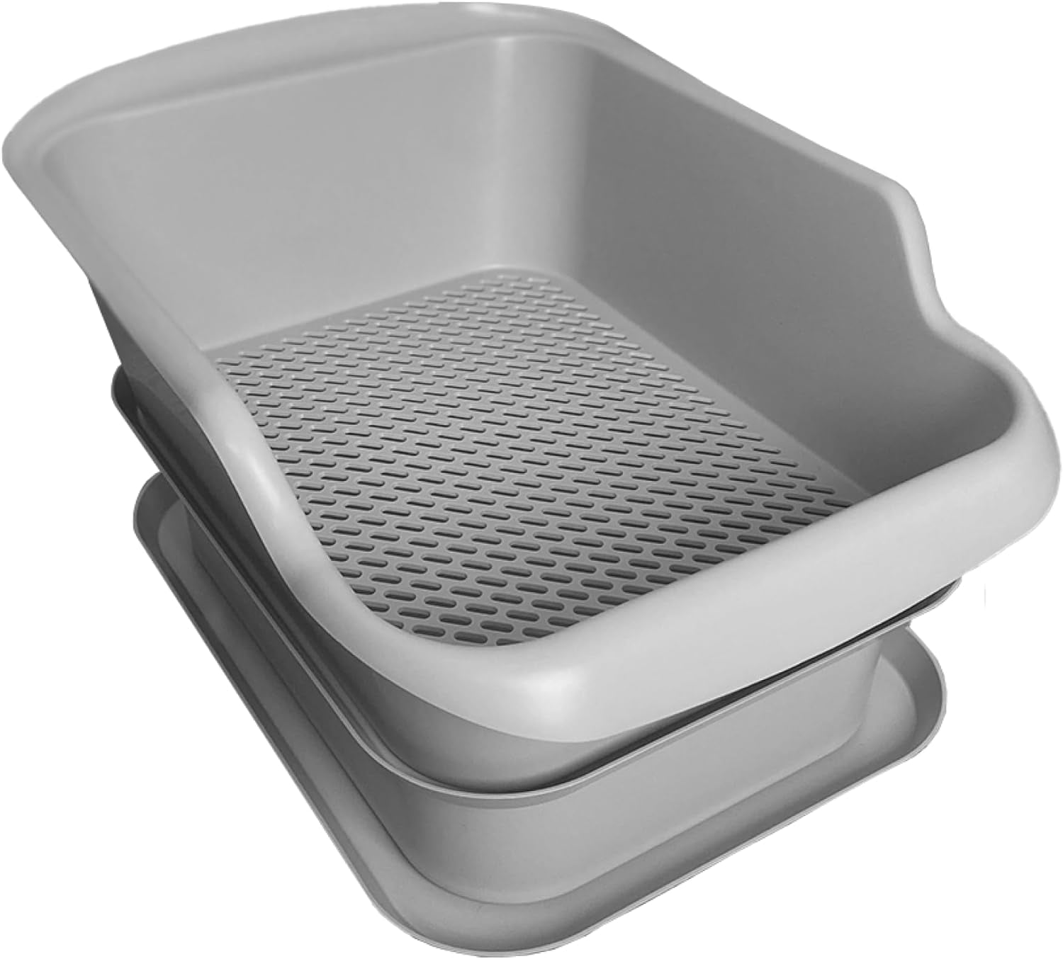 Wood & Pine Pellet Cat Sifting Litter Box Kitty Litter System, Sifter ...