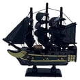 Wood Pirate Ship Model on a Base, Fully Assembled 6.25 Inches - Walmart.com