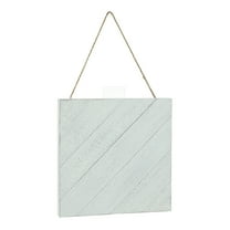 Cousin DIY White Wash Wood Plank Sign with Jute Twine Hanging Cord ...