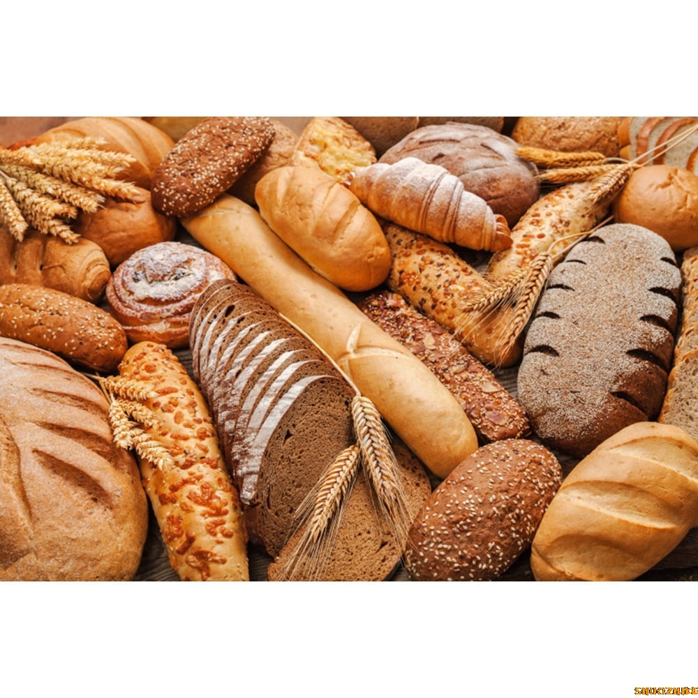 Wood Planks Kitch Donut Bread Backdrop Baking Bread Food Cake Portrait ...