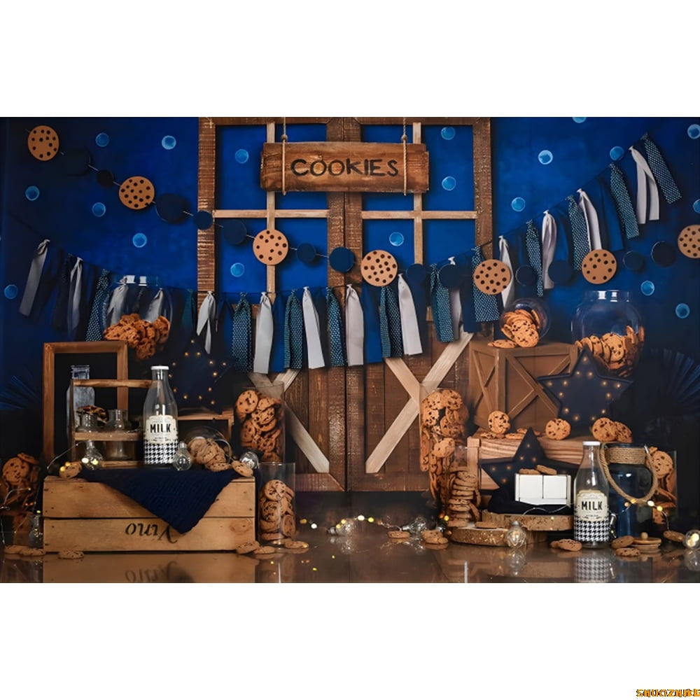 Wood Planks Kitch Donut Bread Backdrop Baking Bread Food Cake Portrait ...