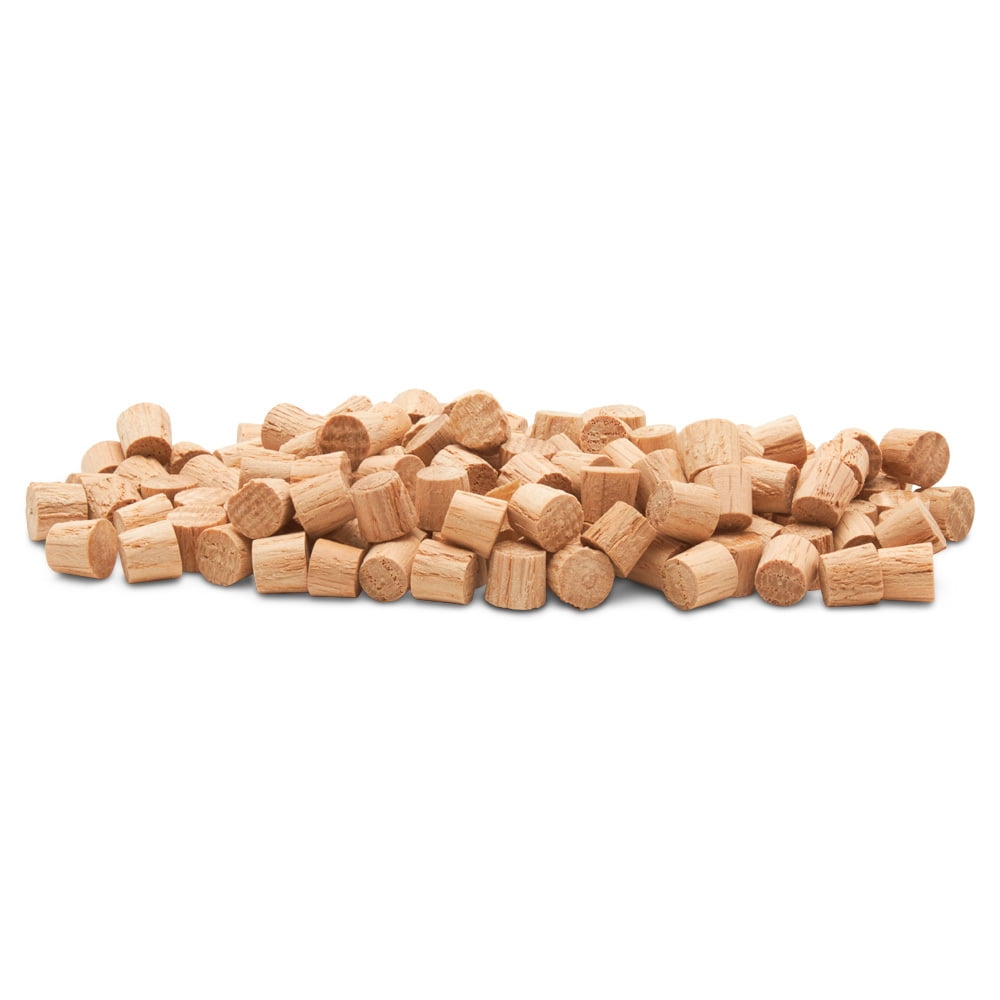 Wood Plugs for Furniture, 1/4 inch Oak Flat-Head Plug, Wooden Screw ...