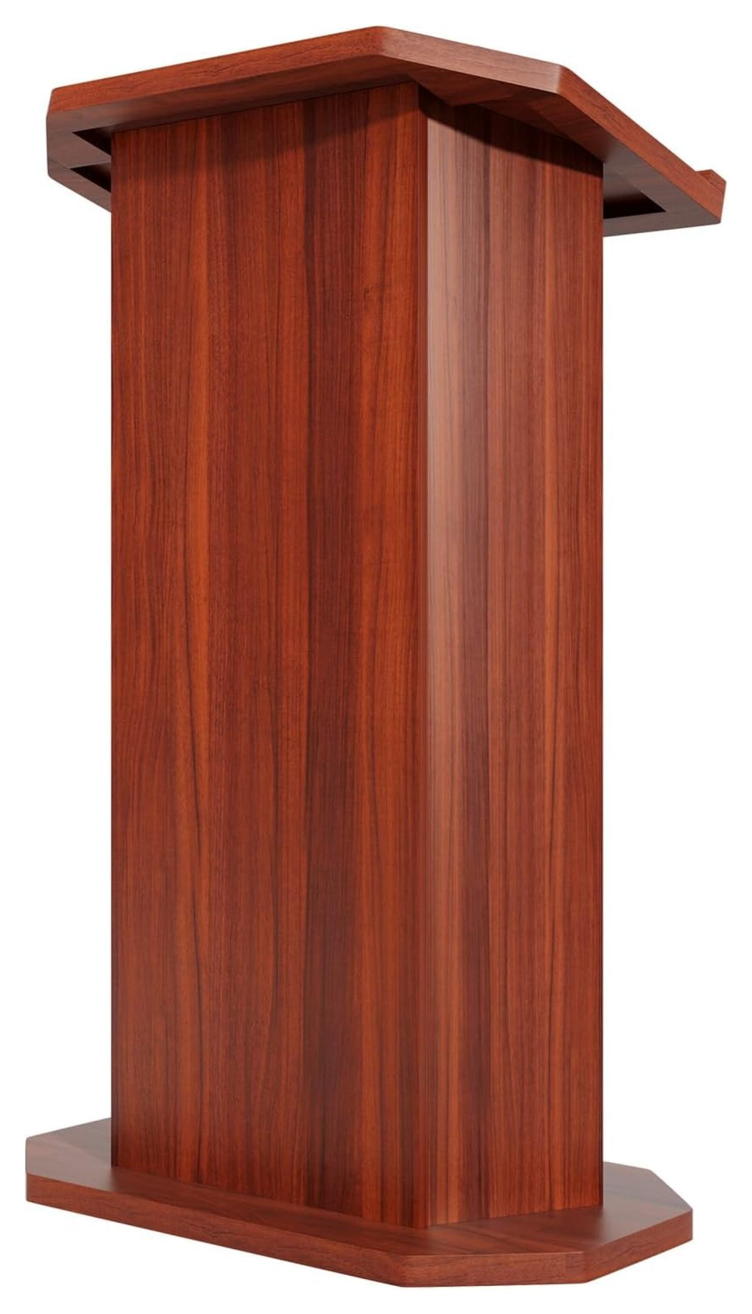 Wood Podium,Compact Podium Stand,15MM Particle Board,Pulpit with ...