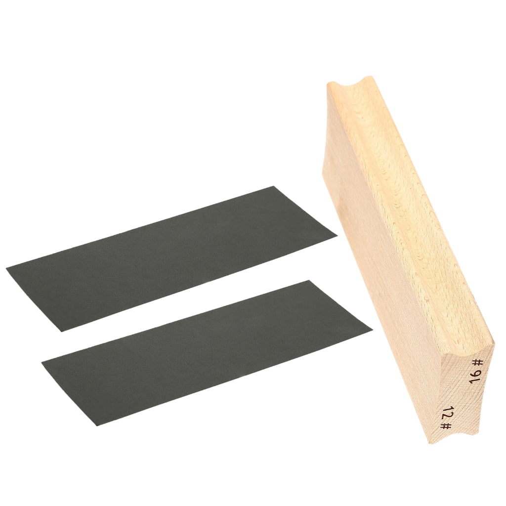 Wood Polished Sanding Block for Guitar Fret Leveling Fingerboard ...
