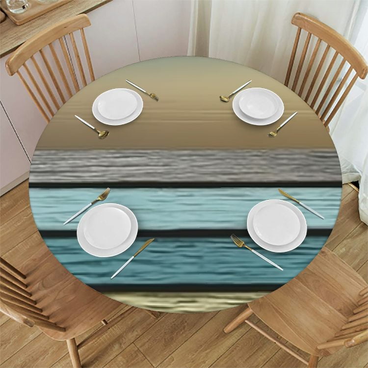 Wood Print Table Cloth Cover,,Suitable for Catering and Kitchen Can ...