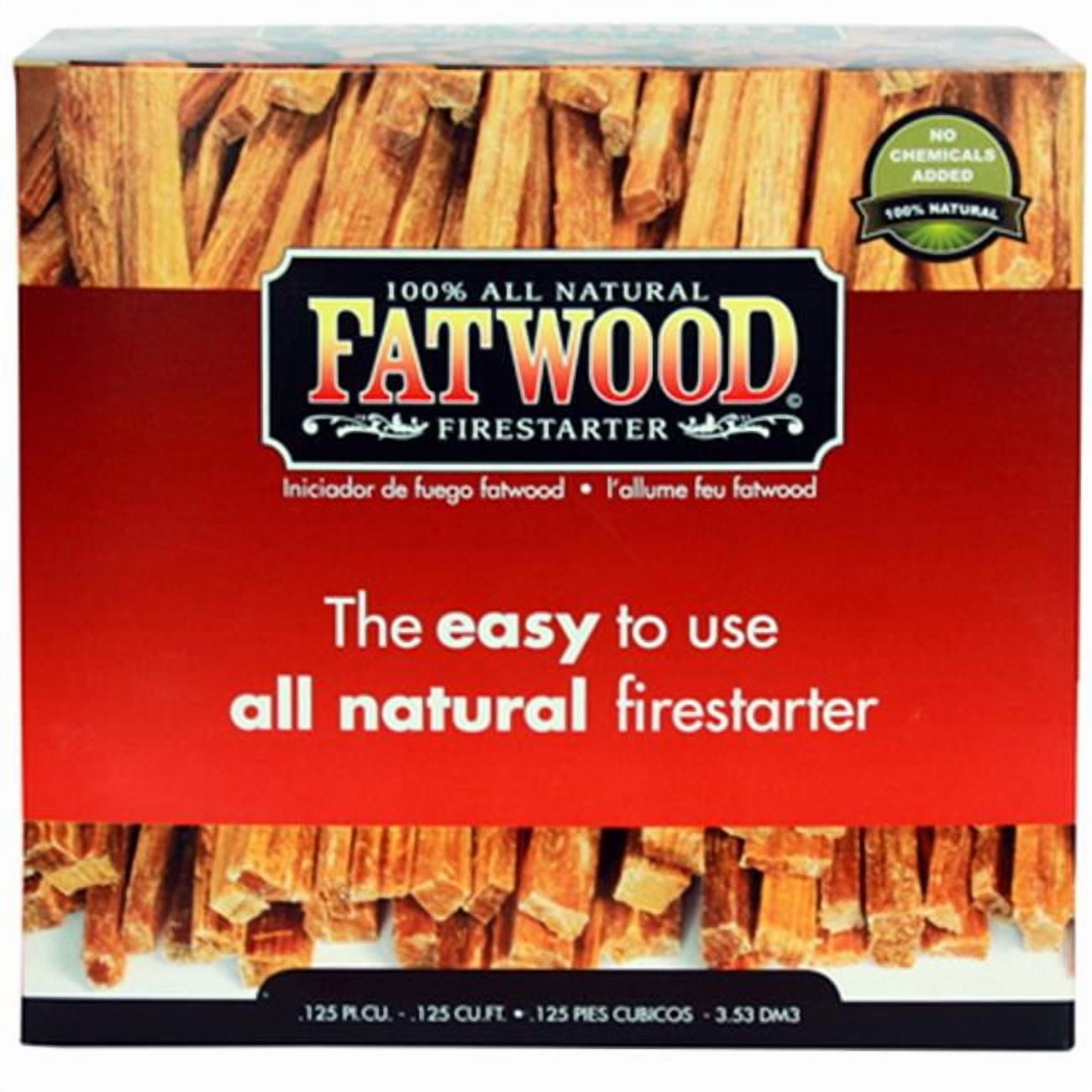 Wood Products 9987 5 lbs. Fat Wood Firestarter - Walmart.com