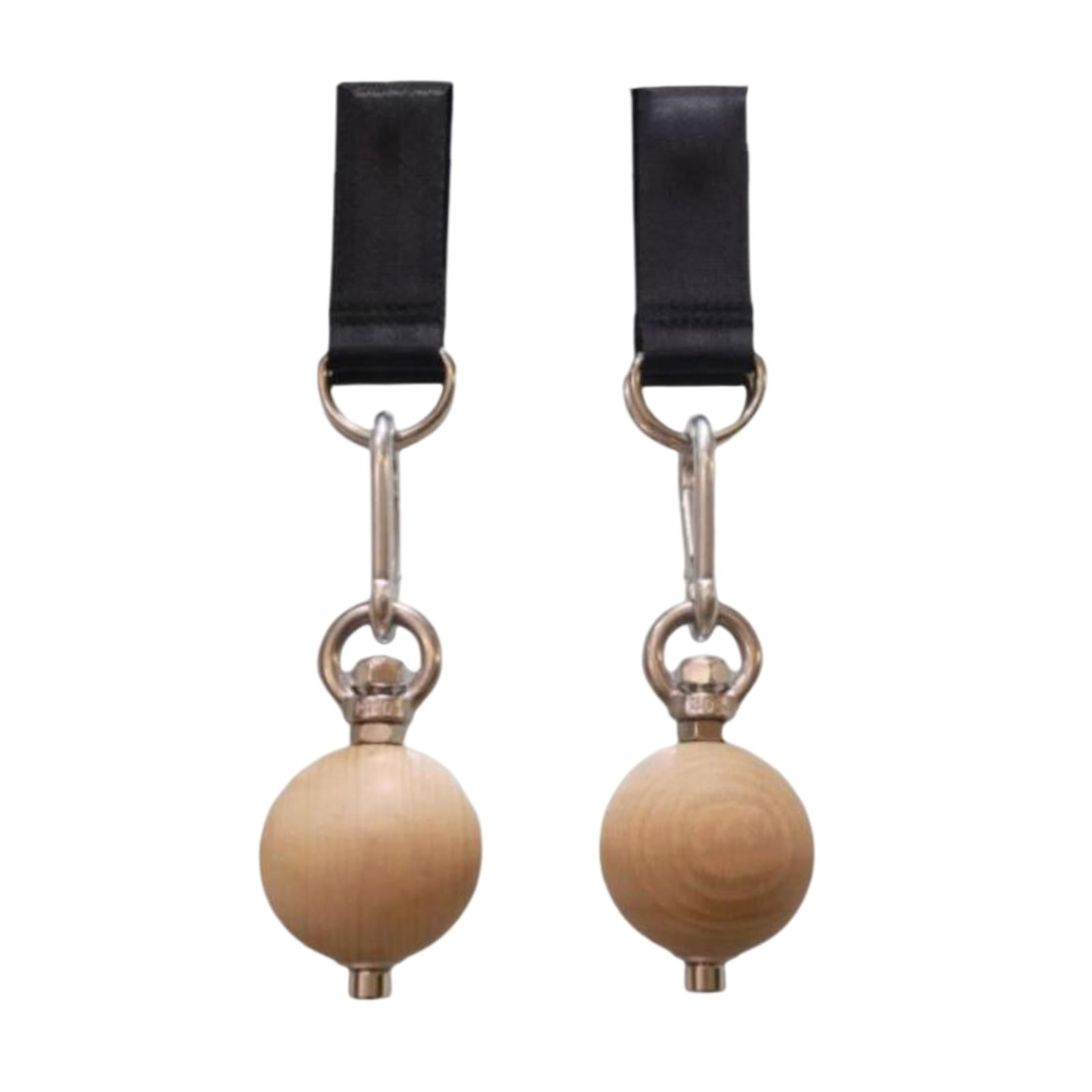 Wood Pull Anti Slip Pull up Climbing Hold Grips for Home Gym Workout ...