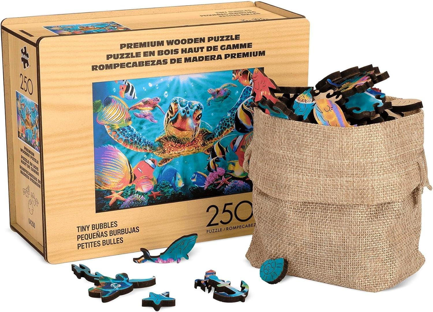 Wood Puzzle: Tiny Bubbles– Whimsy Pieces - Walmart.com