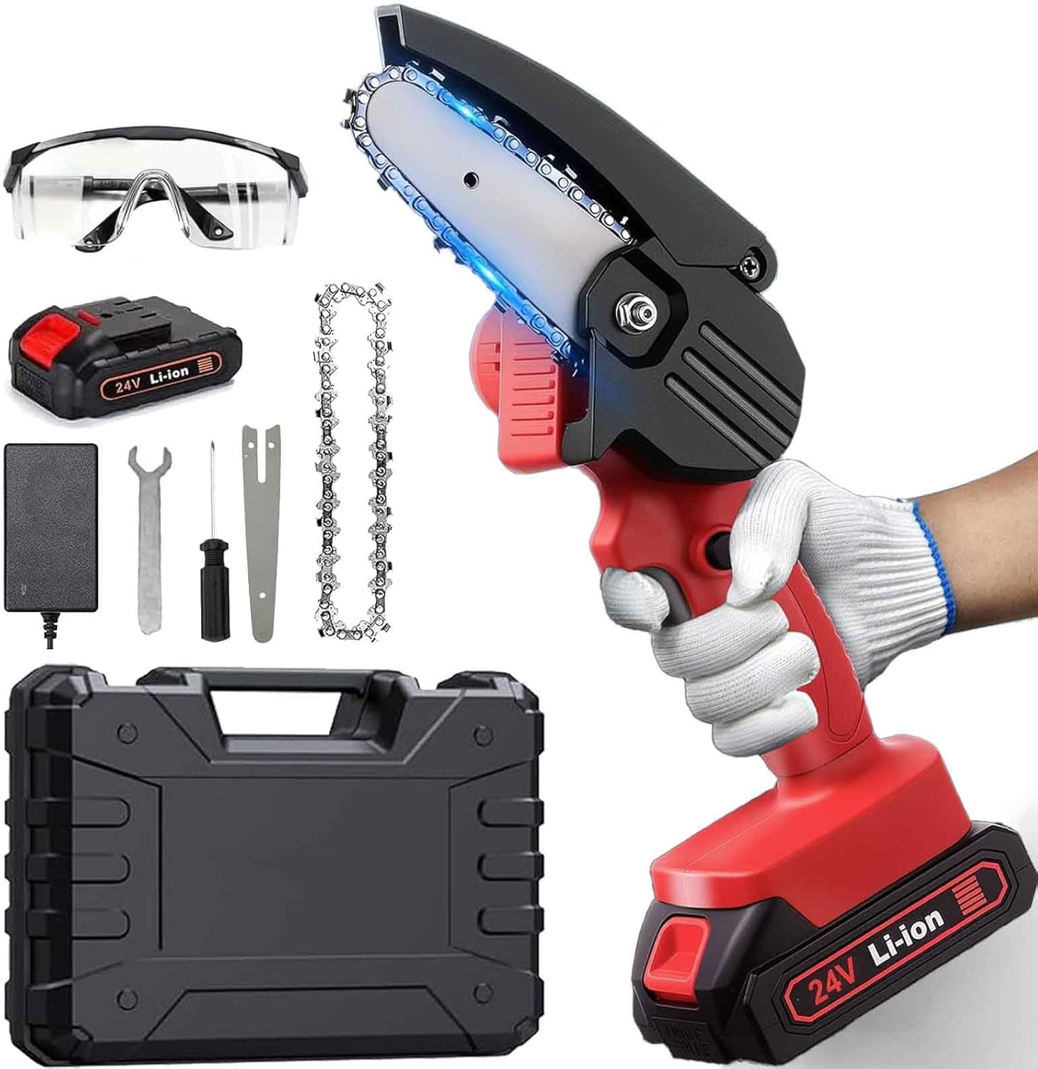 Wood Ranger Mini Chainsaw, 2025 Upgraded Woodranger Electric 4 Inch ...