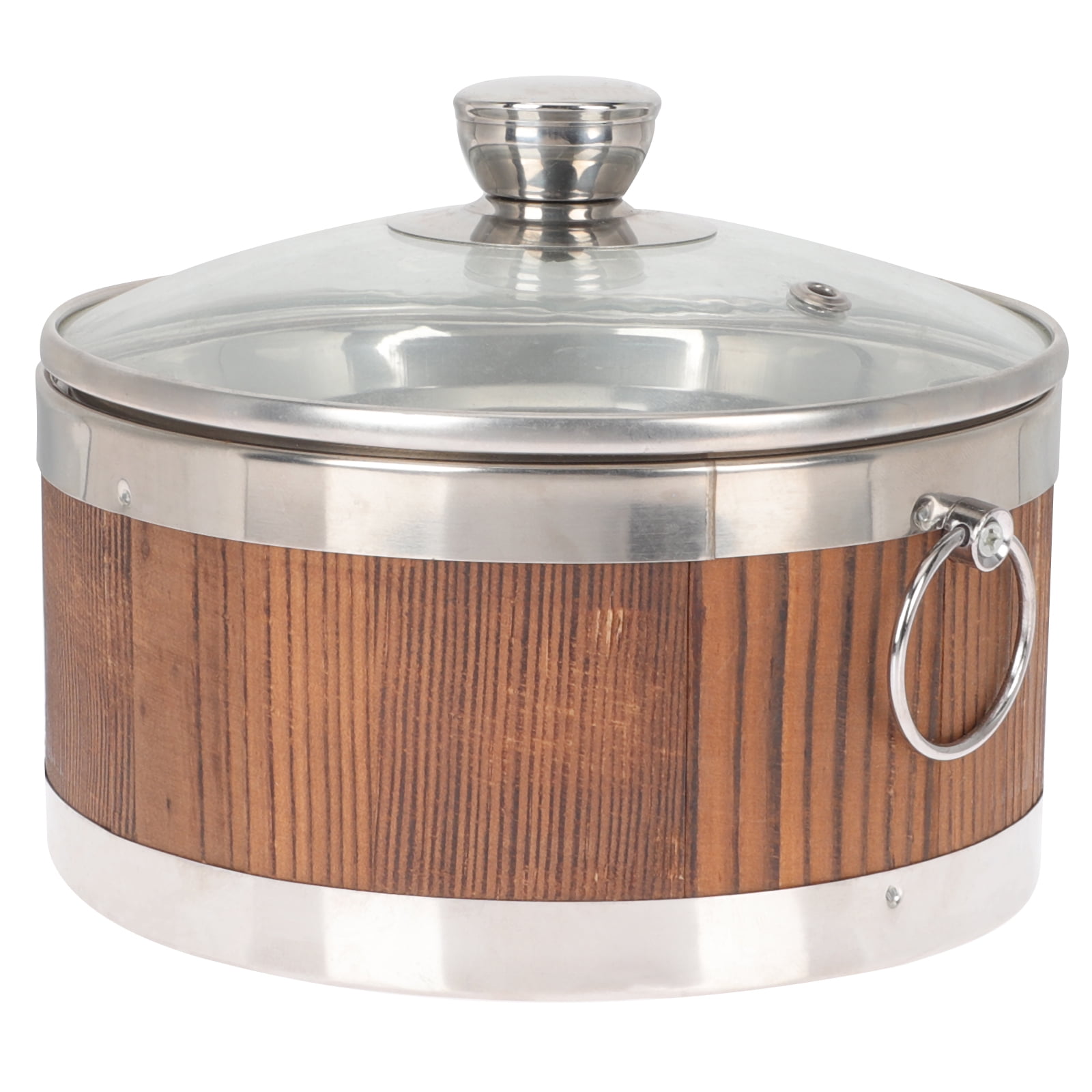 Wood Rice Bucket Sushi Rice Holder Wood Storage Bucket Desktop Wood ...