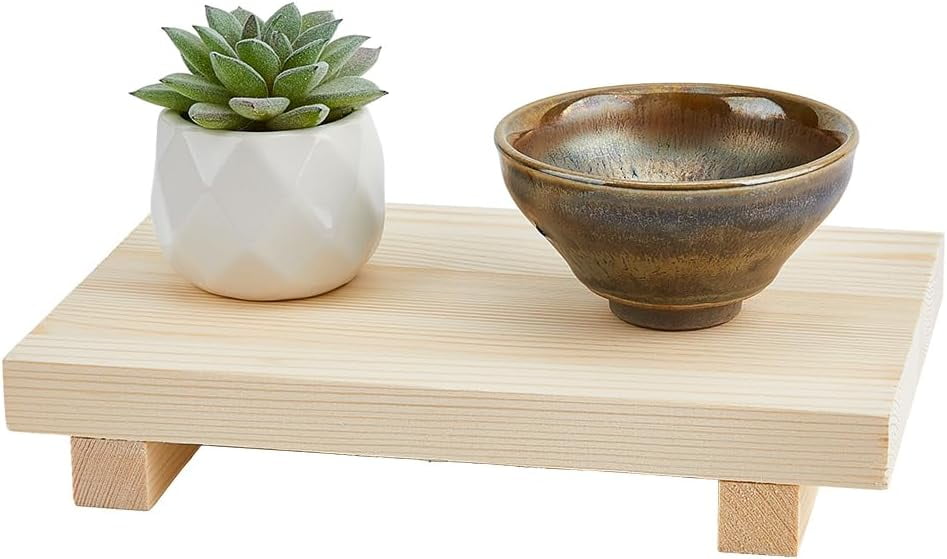 Wood Risers for Decor Display Rectangle Bathroom Counter Sink Decor ...