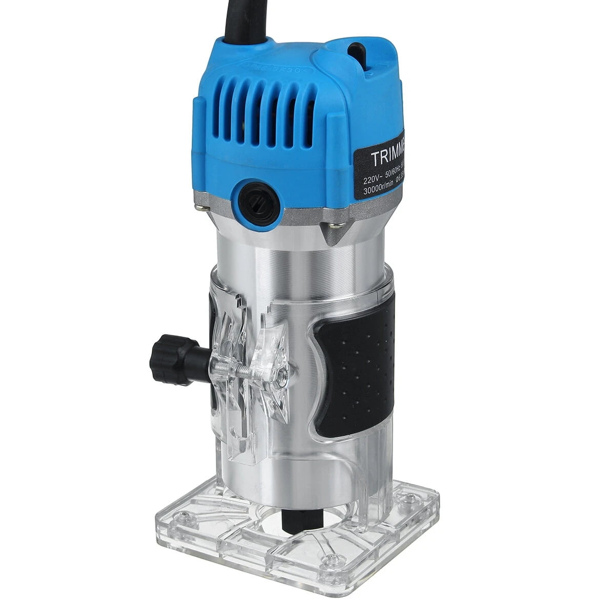 Wood Router, 30000 RPM Wood Trimmer Router Tool, 1/4" Collets Router ...