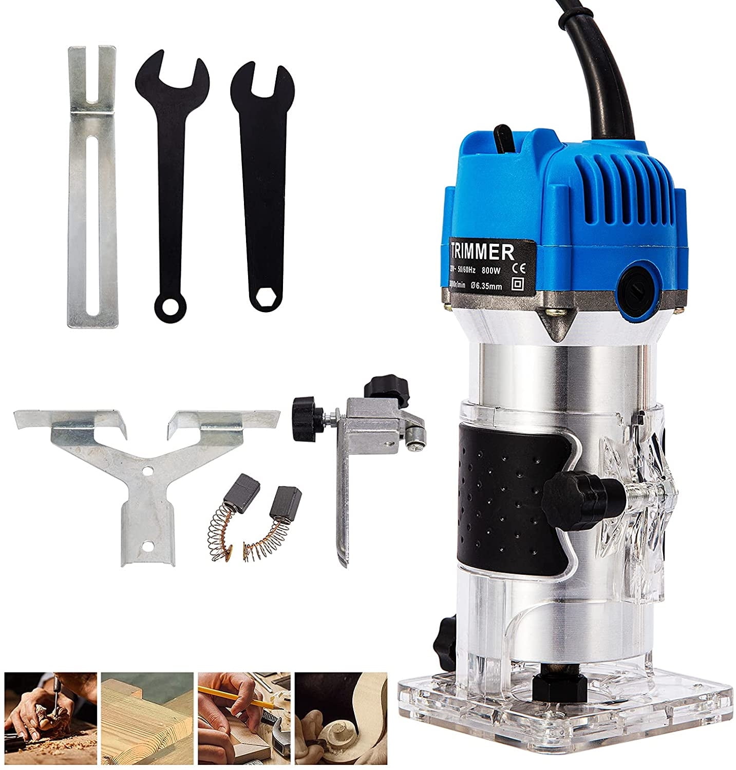 Wood Routers, Wood Trimmer Router Tool, Compact Wood Palm Router, Tool ...