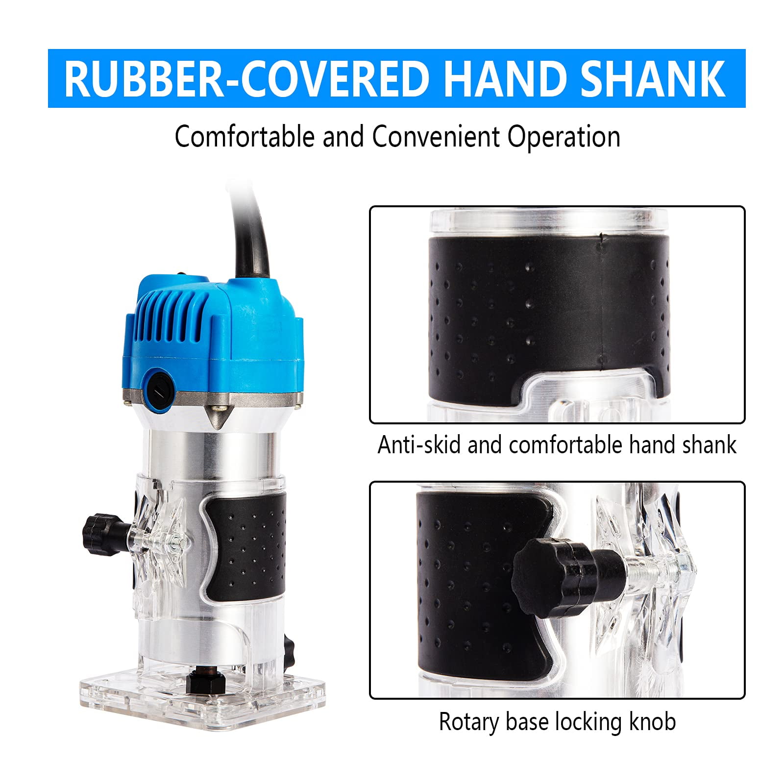 Wood Routers, Wood Trimmer Router Tool, Compact Wood Palm Router, Tool ...