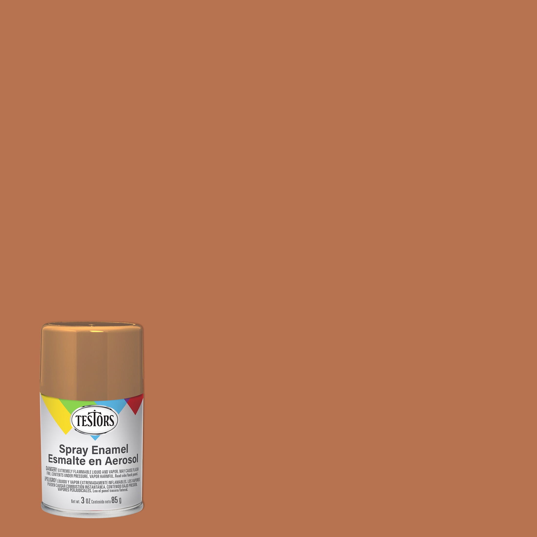 3 Pack, Wood, Rust-Oleum Testors Gloss Enamel Spray Paint- 1241T, 3 oz ...
