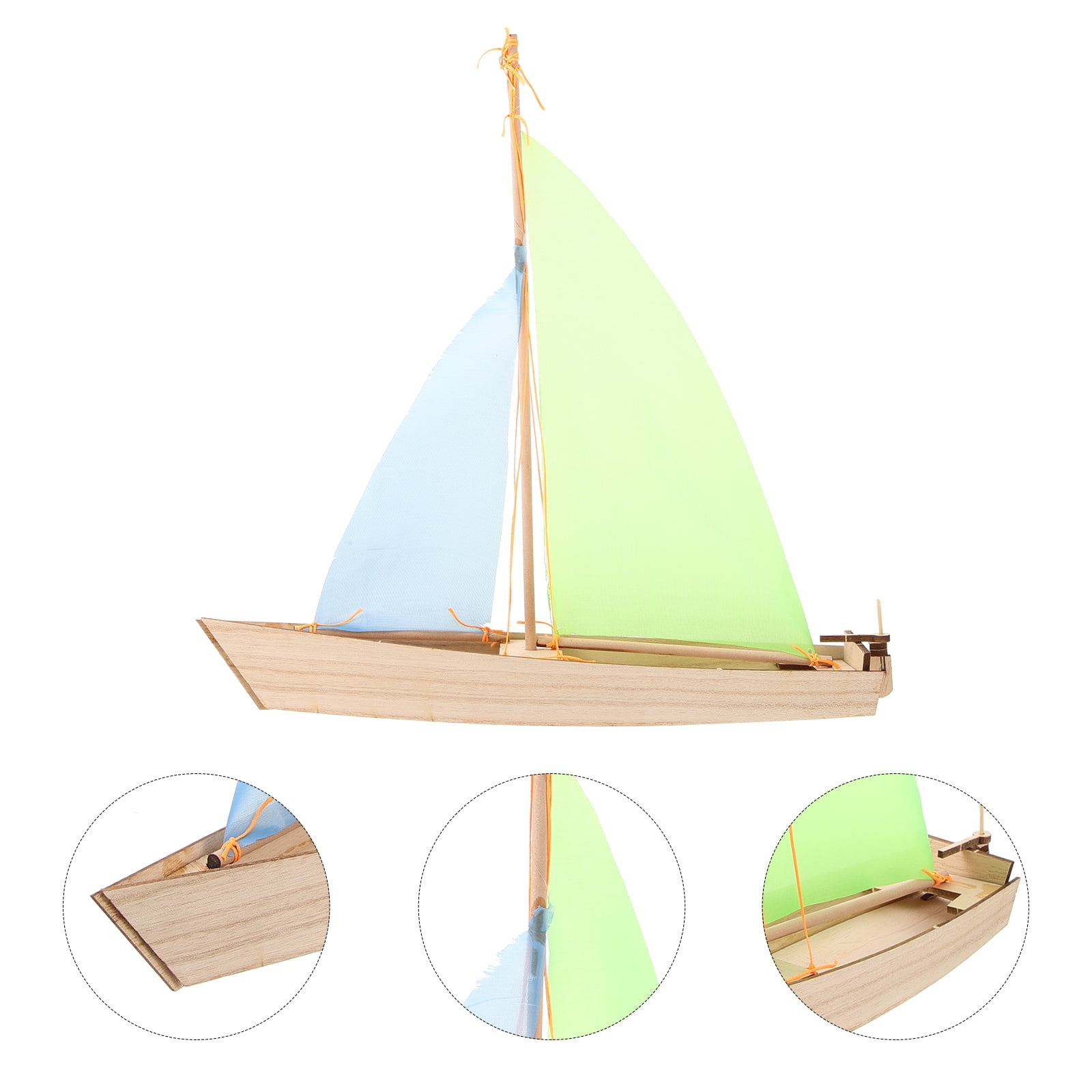 Wood Sailboat Assembly Toys Wooden Sailboat Kits Boat Assembly Toys ...