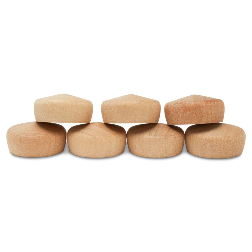 Wood Screw Covers 3/4 inch Maple Round-Head Screw Hole Plugs - Pack of ...