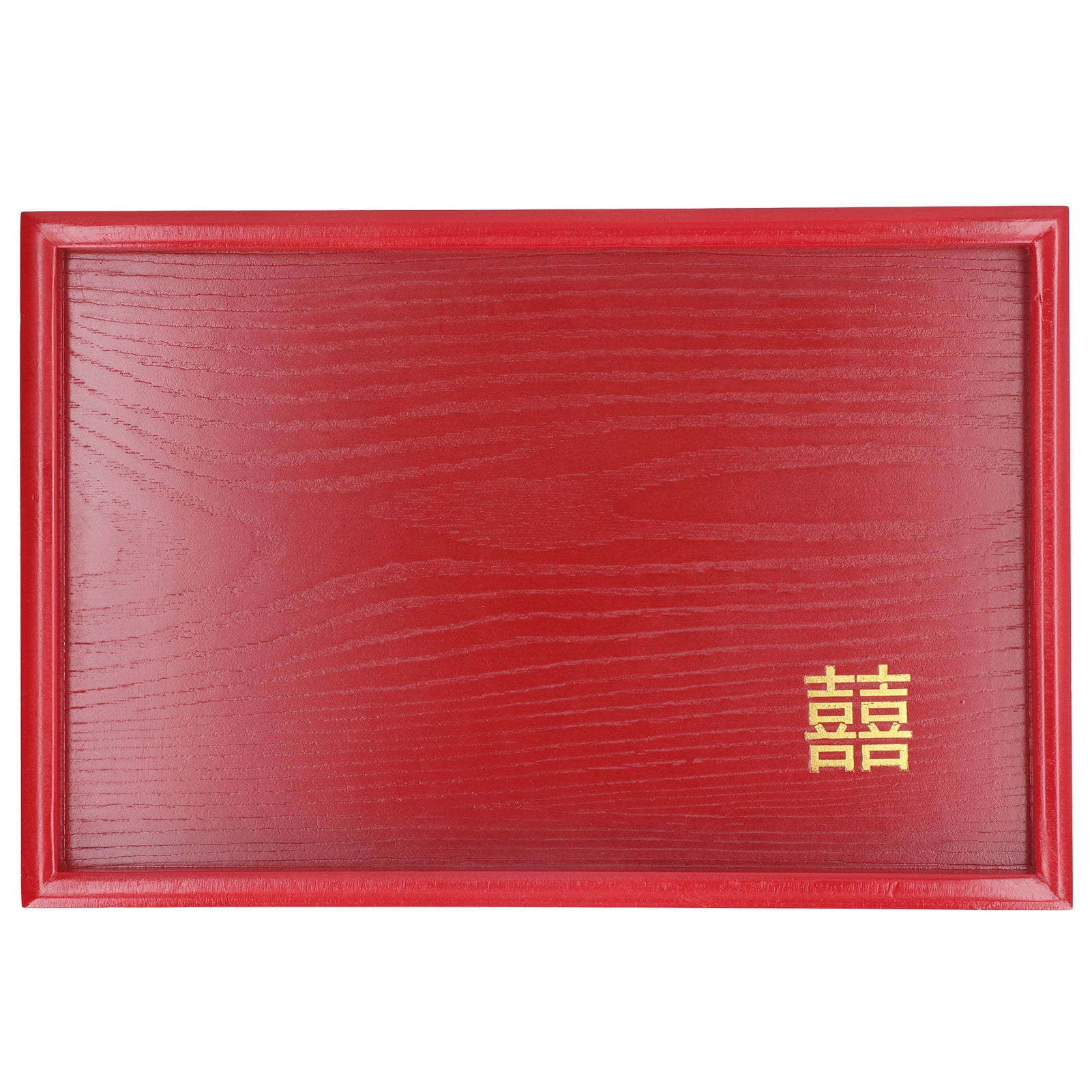 Wood Serving Tray Decorative Serving Platter Snack Fruit Plate for ...