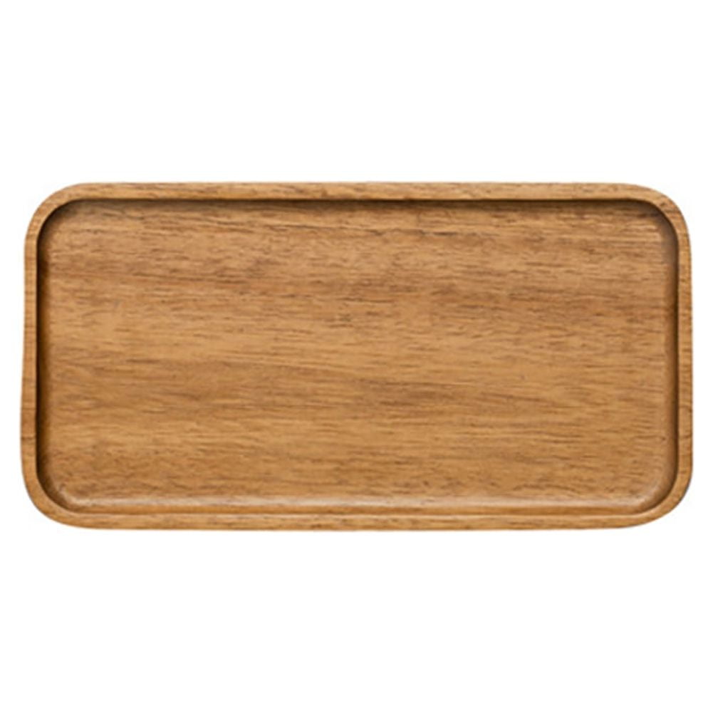 Wood Serving Tray, Small Trays for Decor and Storage, Rectangle Wooden ...