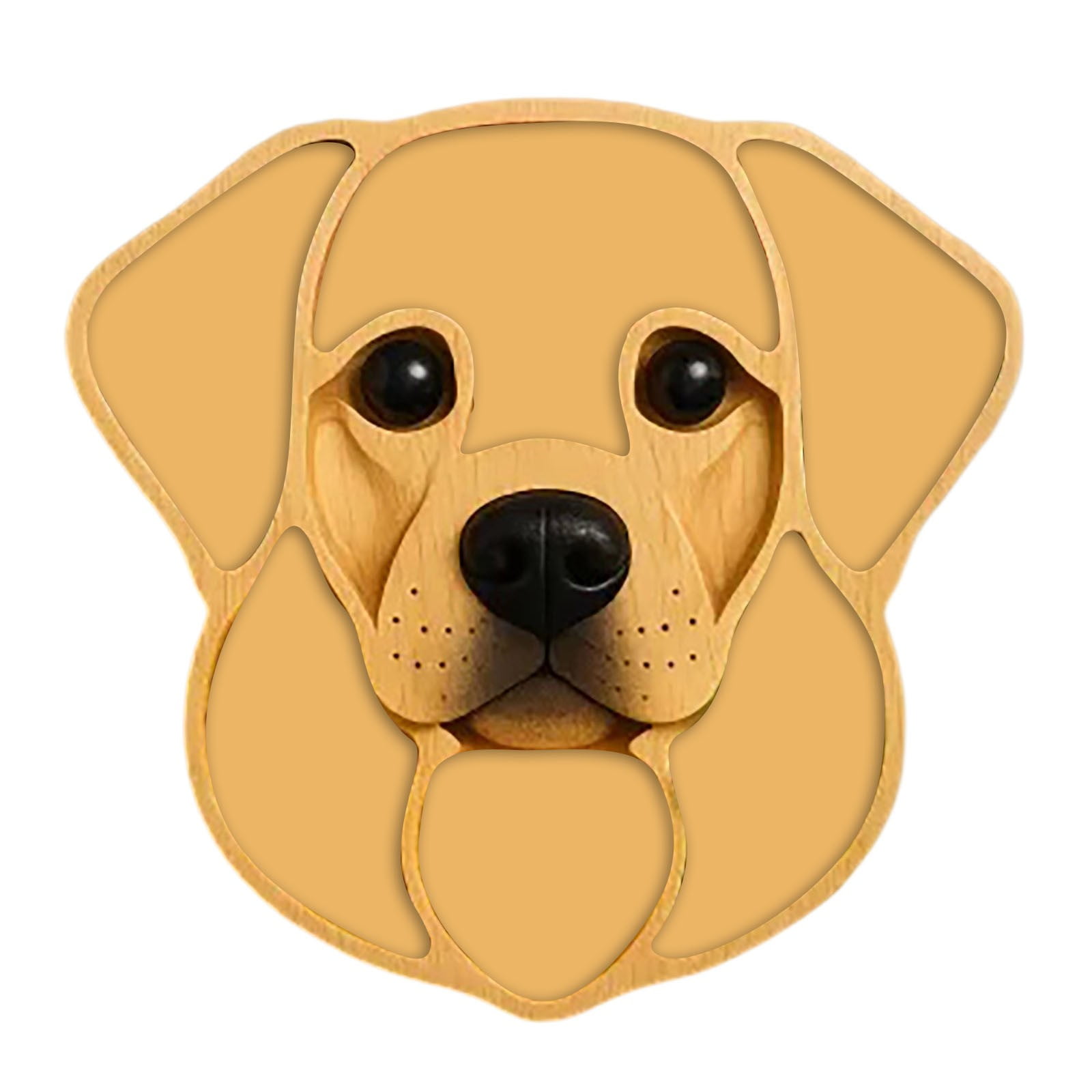 Storage And Organization Handmade Dog Face Cooked Food Platter, The ...