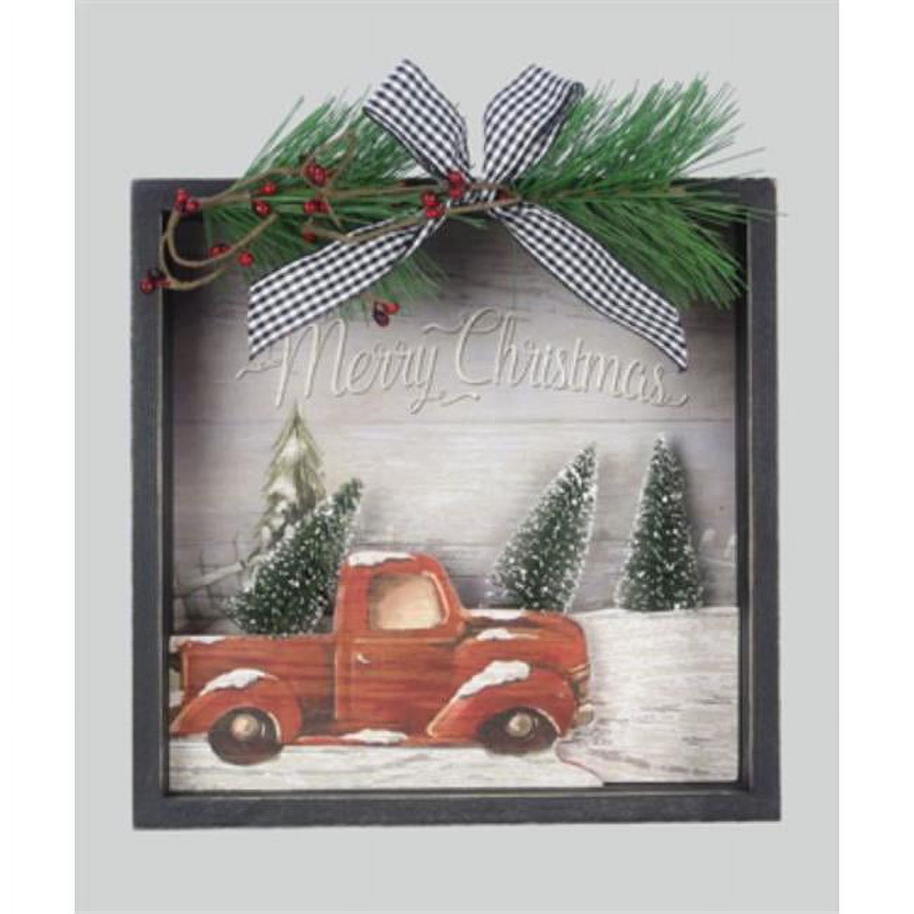 Wood Shadow Box Sign - Walmart.com
