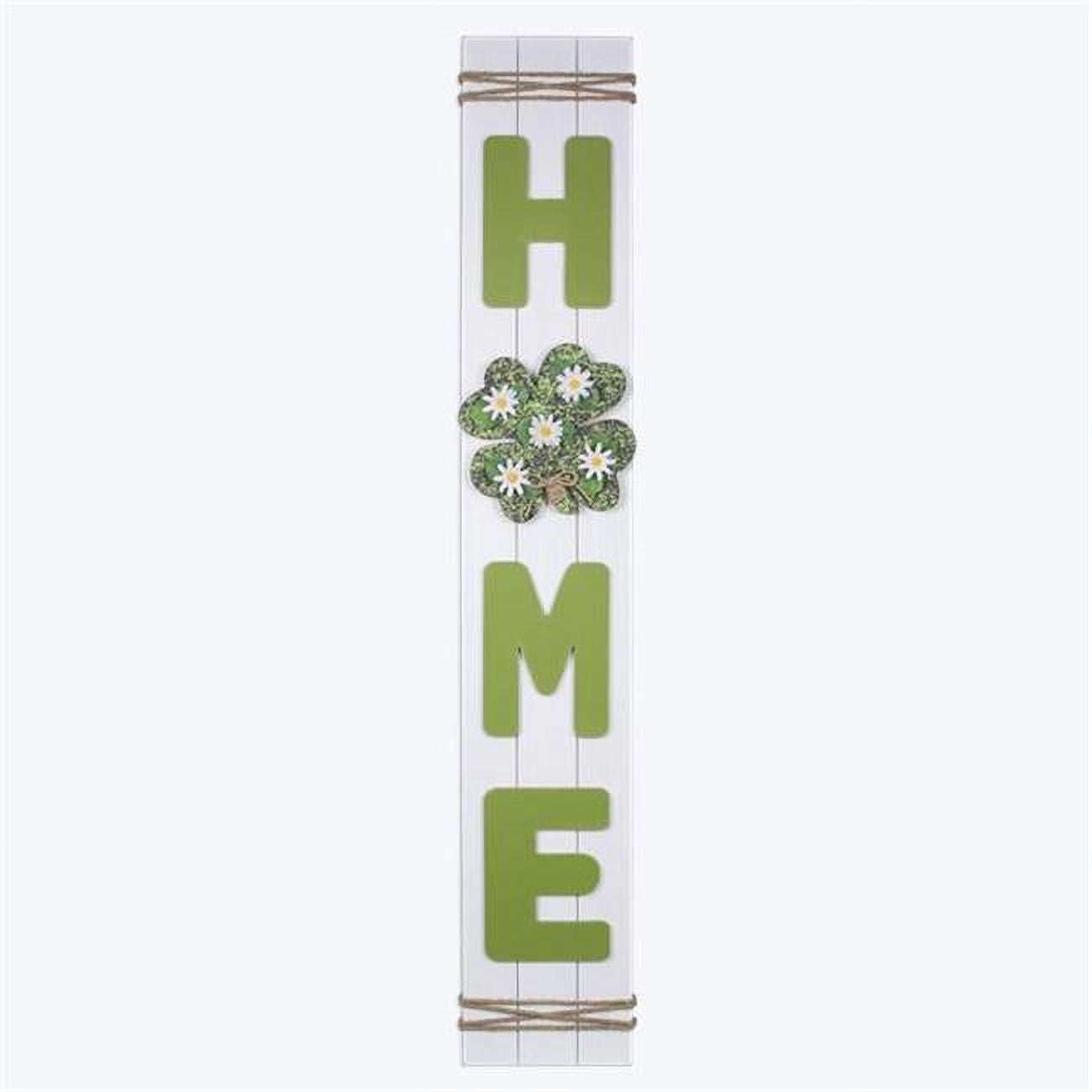 Wood Shamrock Wall & Door Leaner Home Sign - Walmart.com