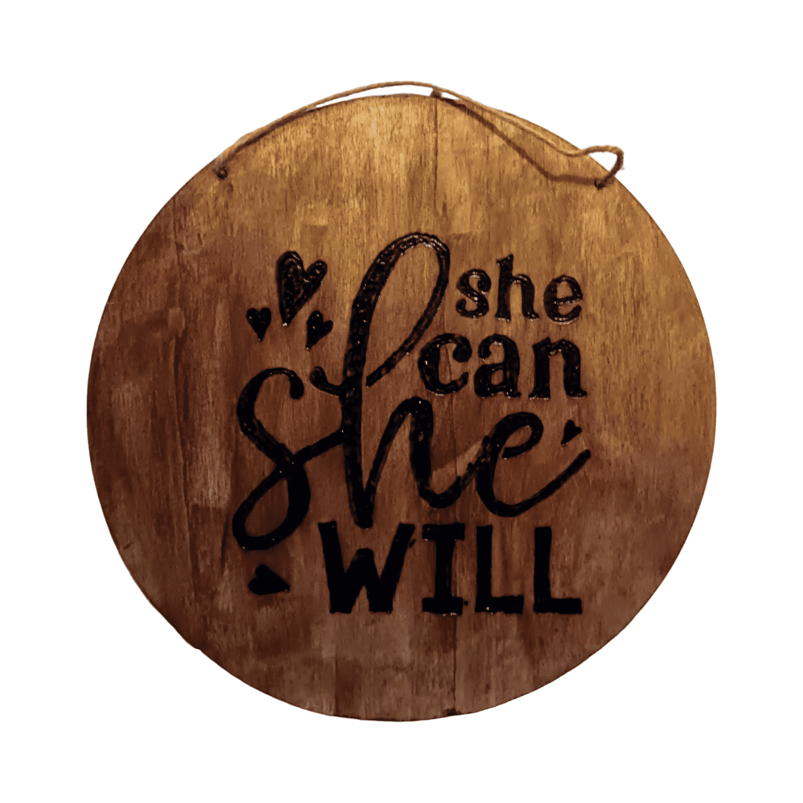 Wood She Can, She Will Sign - Walmart.com