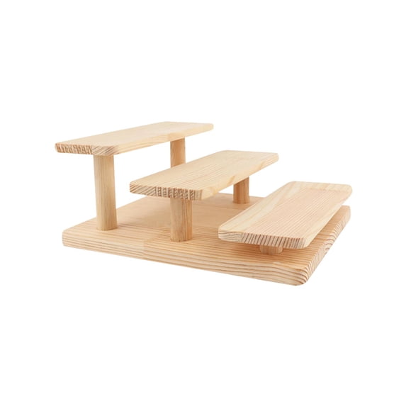Wood Shelf Display Shelves Showcase Fixtures Storage for Cosmetic ...