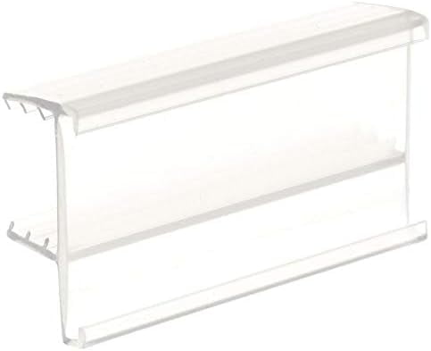Wood Shelf Label Holder Open Face C-Channel 25 Per Bag - Walmart.com