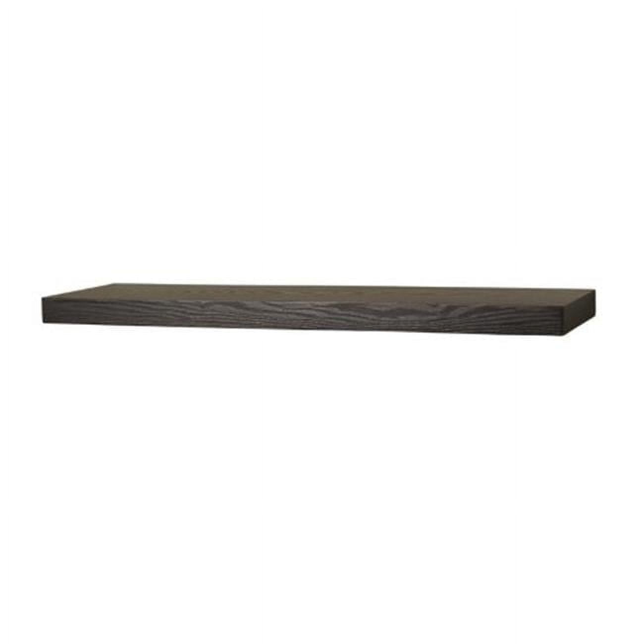 Wood Shelving Grande Espresso Straight Shelf, 24 in. - Walmart.com