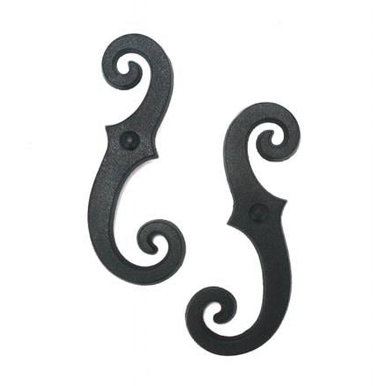 Wood Shutter Hardware 30-14-88271 Faux Beveled Smooth Scroll Shutter ...
